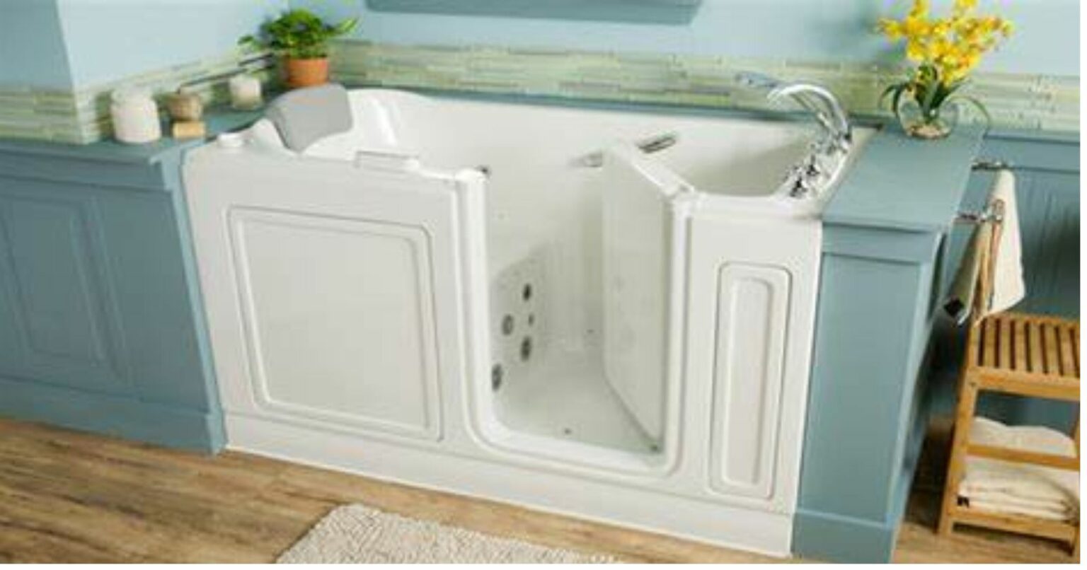 Ella Acrylic Walk In Tub For Two | Elderly Independence