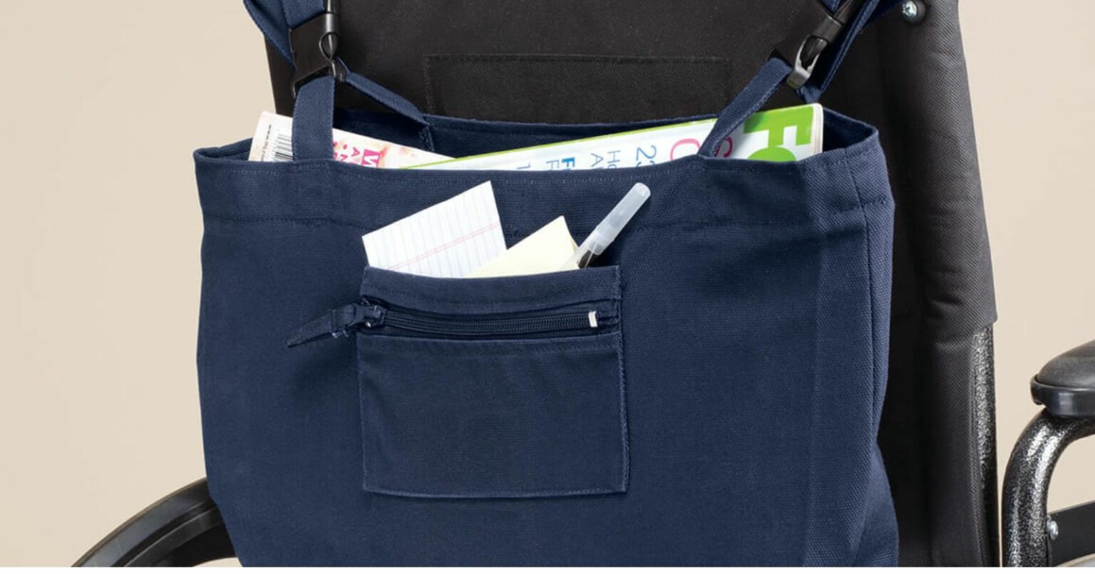 3 Best Wheelchair Bags For The Elderly | Elderly Independence