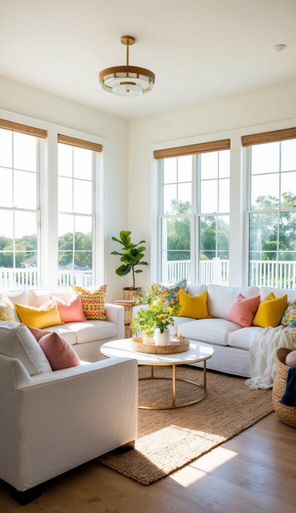 Bright Living Room Paint Color Ideas