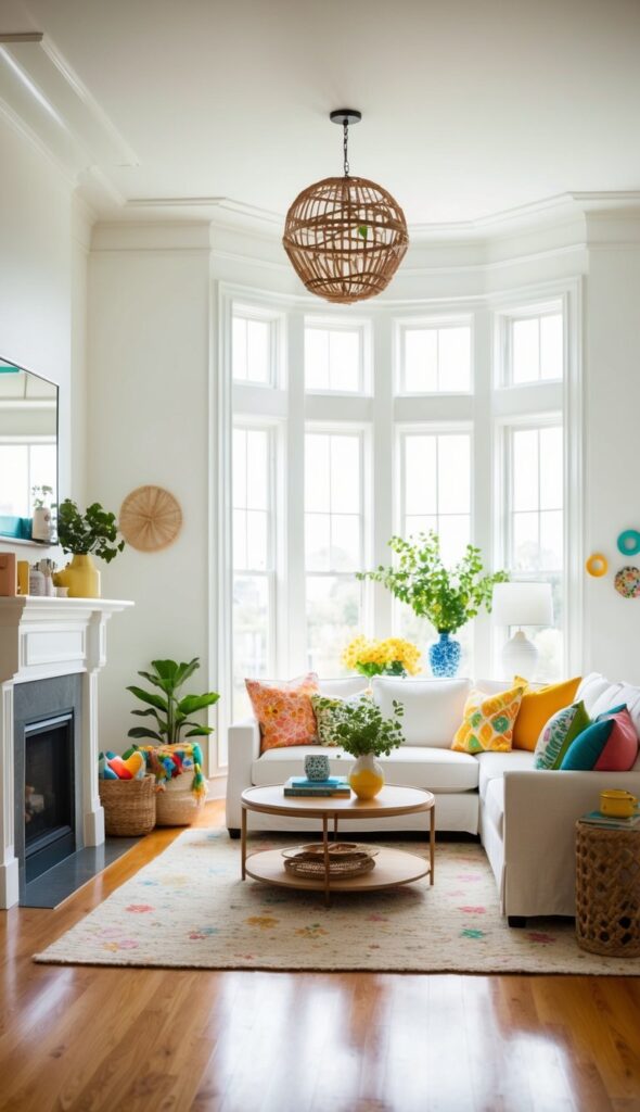 Bright Living Room Paint Color Ideas